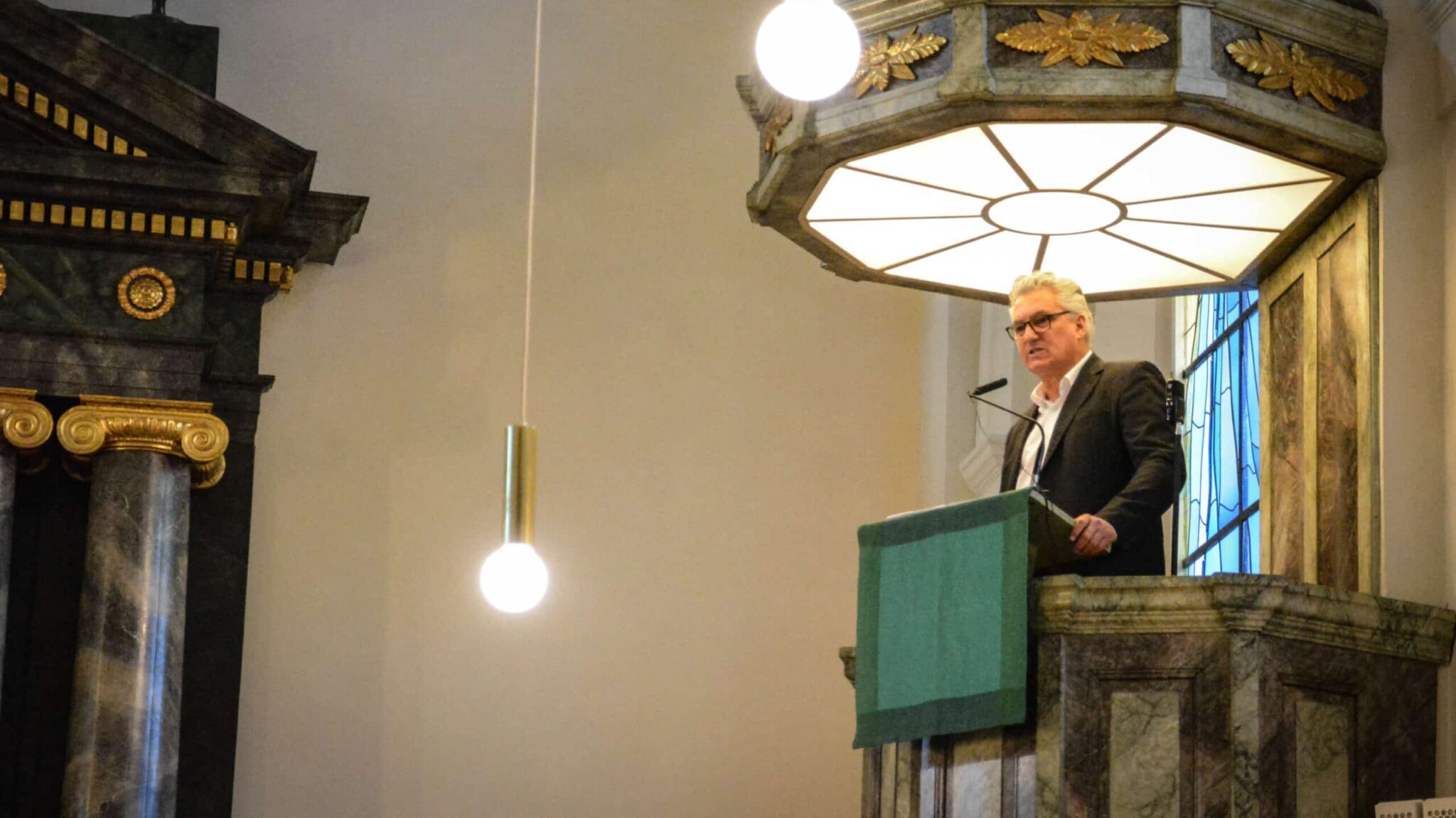 Wenn der Chefredakteur von der Kanzel predigt