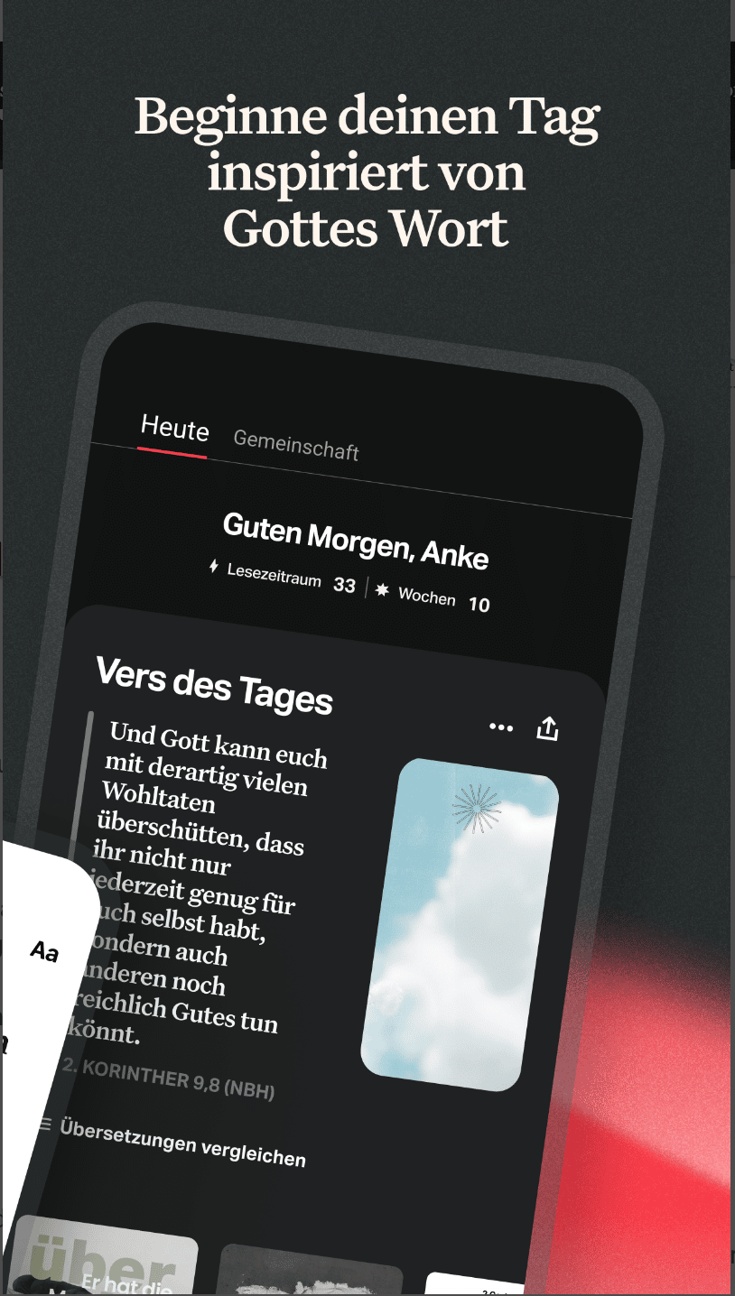 Christliche Apps: Bibellesen, Gebet, Gemeinde – eine Übersicht