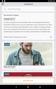 Christliche Apps: Bibellesen, Gebet, Gemeinde – eine Übersicht